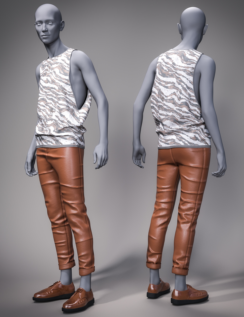 dforce Street Style Texture Add-on | Daz 3D