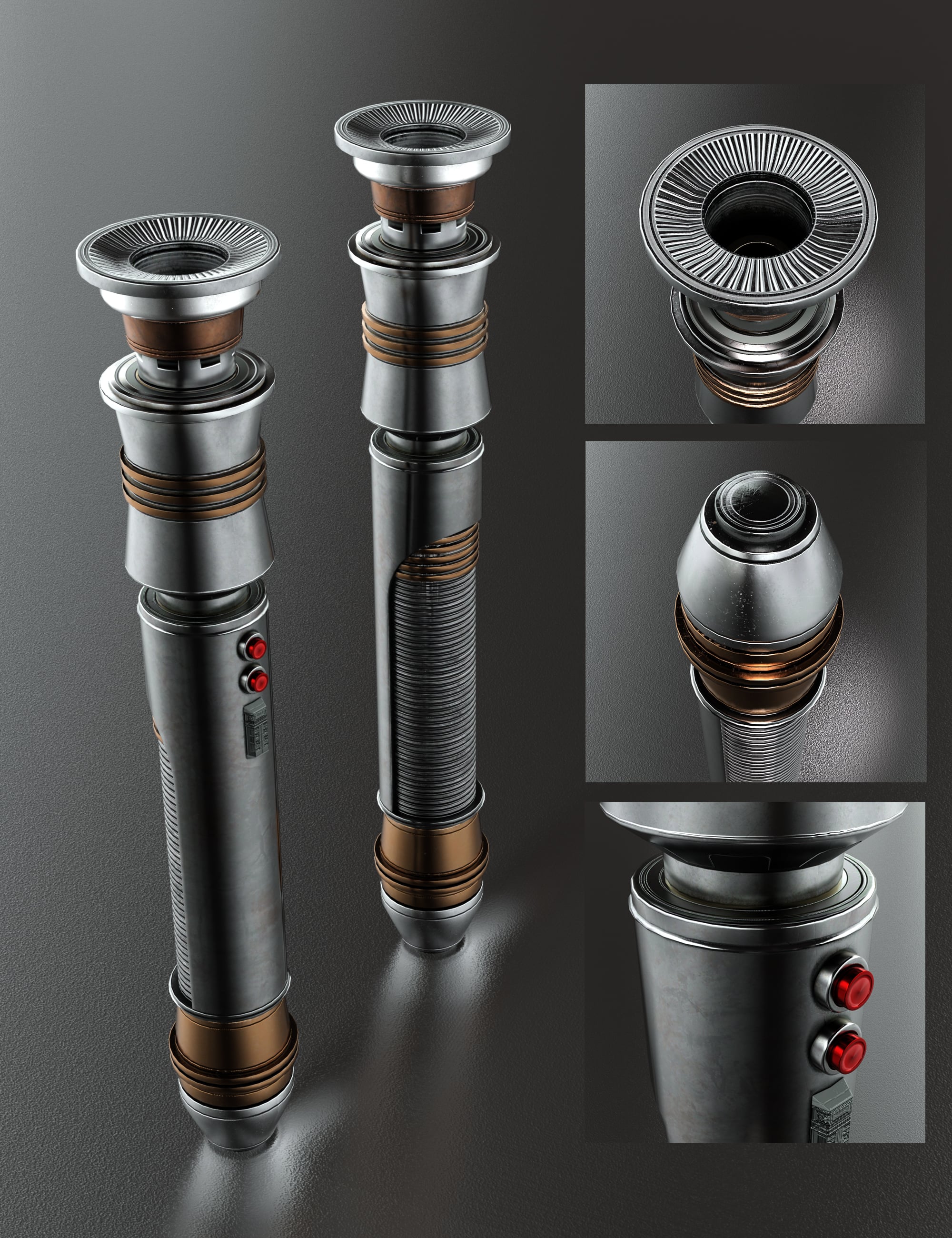 VDB Laser Blades and Poses | Daz 3D