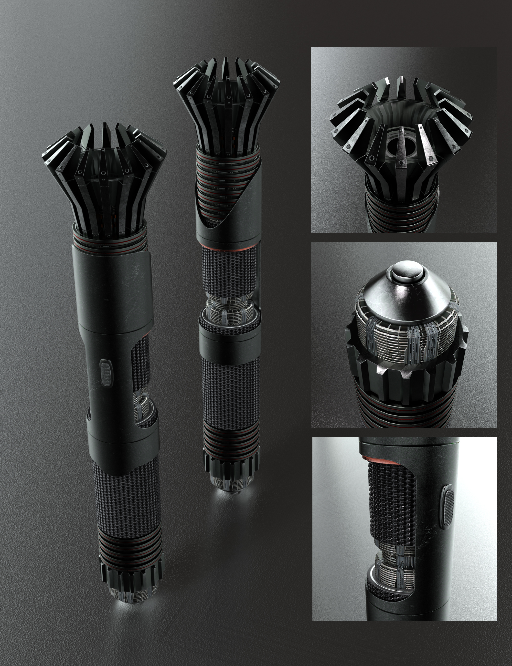 VDB Laser Blades and Poses | Daz 3D