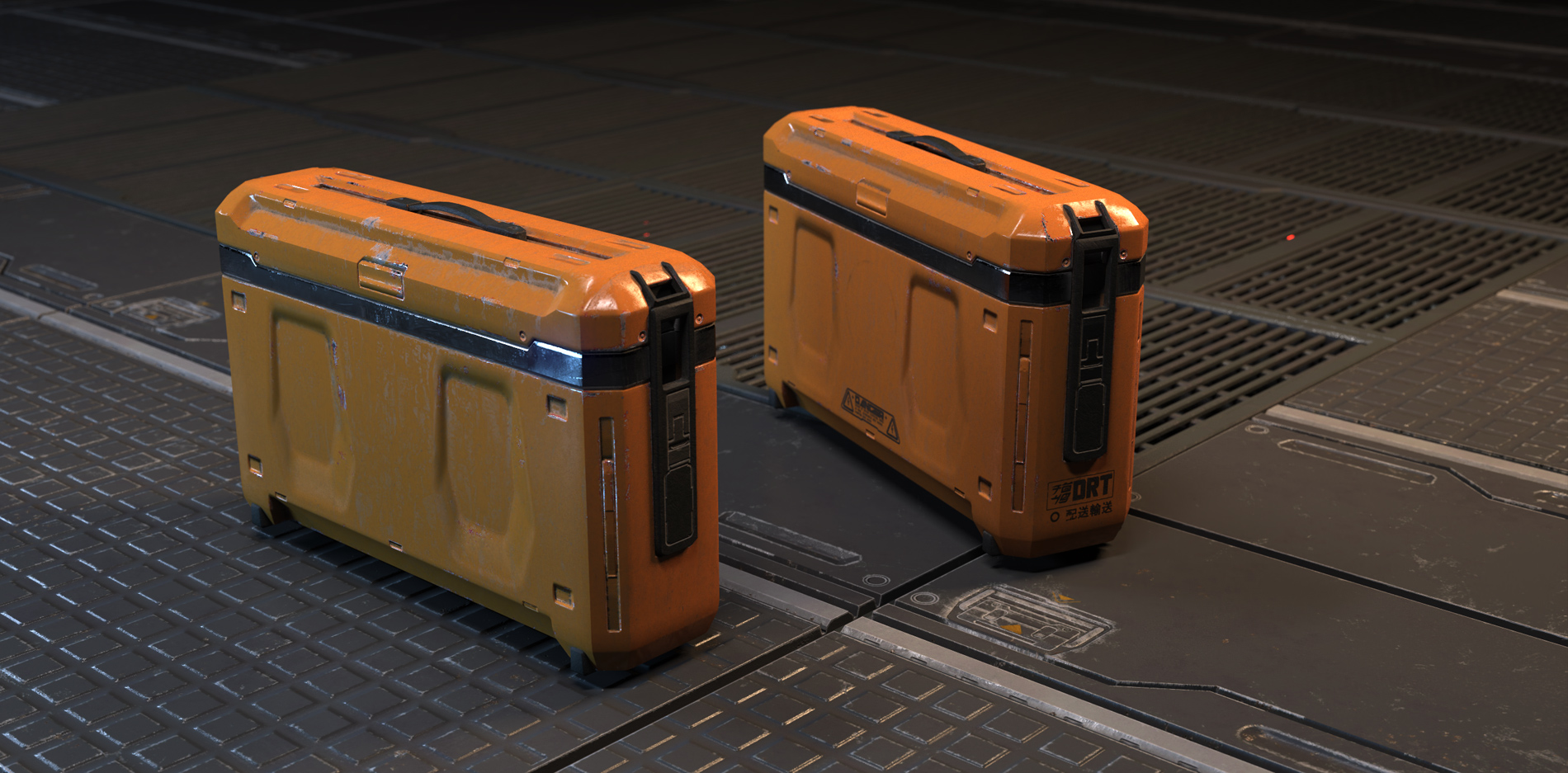 Sci-Fi Props: Crates EXP | Daz 3D