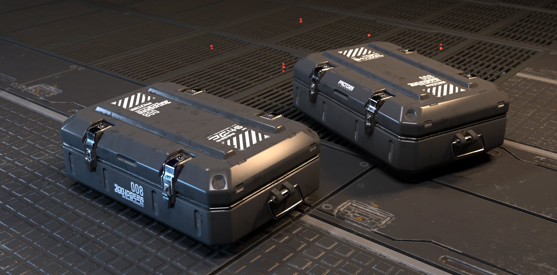 Sci-Fi Props: Crates EXP | Daz 3D