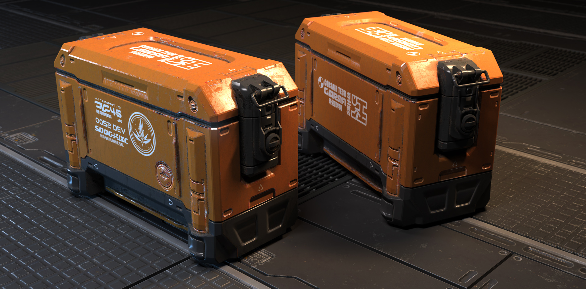 Sci-Fi Props: Crates EXP | Daz 3D