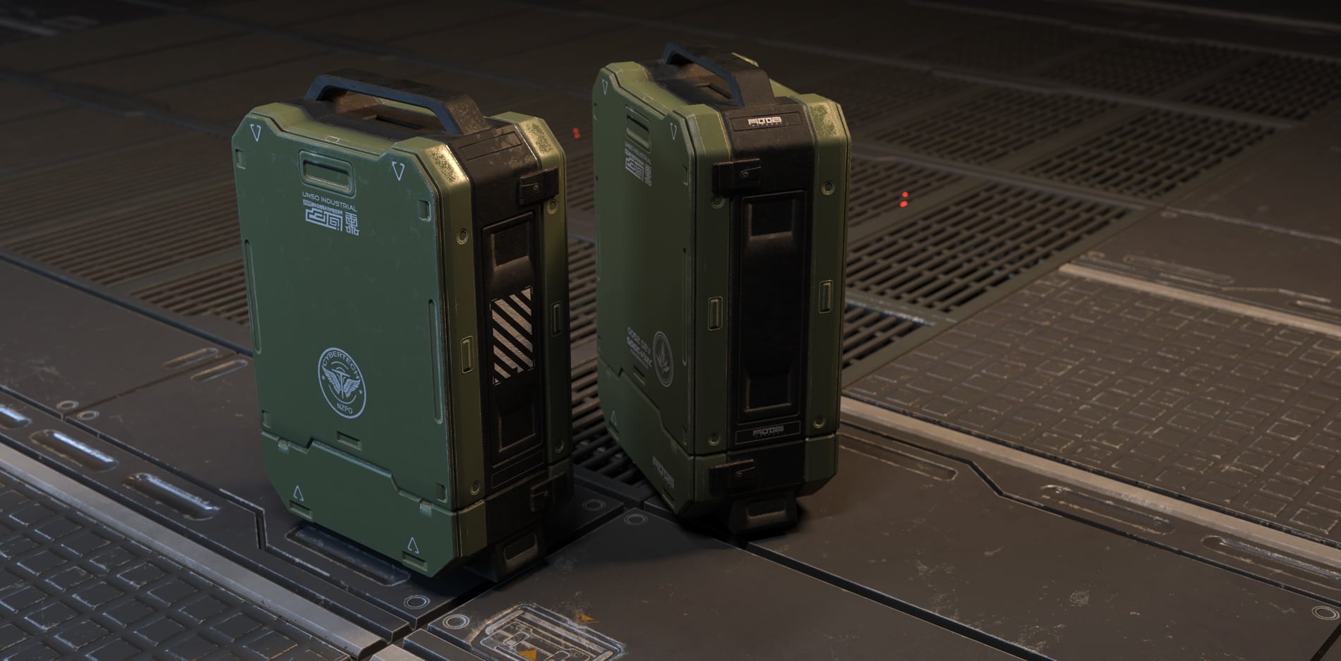 Sci-Fi Props: Crates EXP | Daz 3D