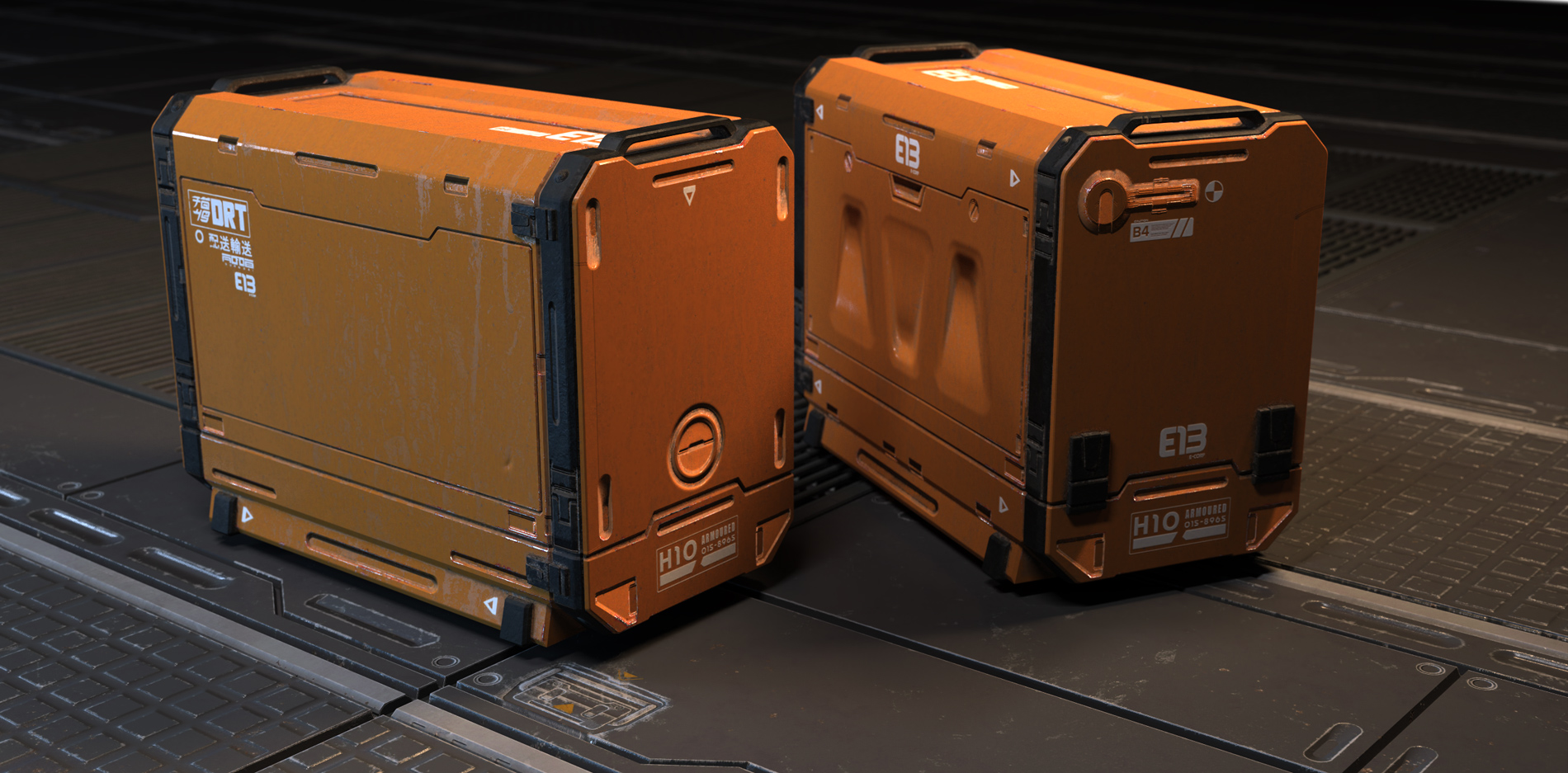 Sci-Fi Props: Crates EXP | Daz 3D