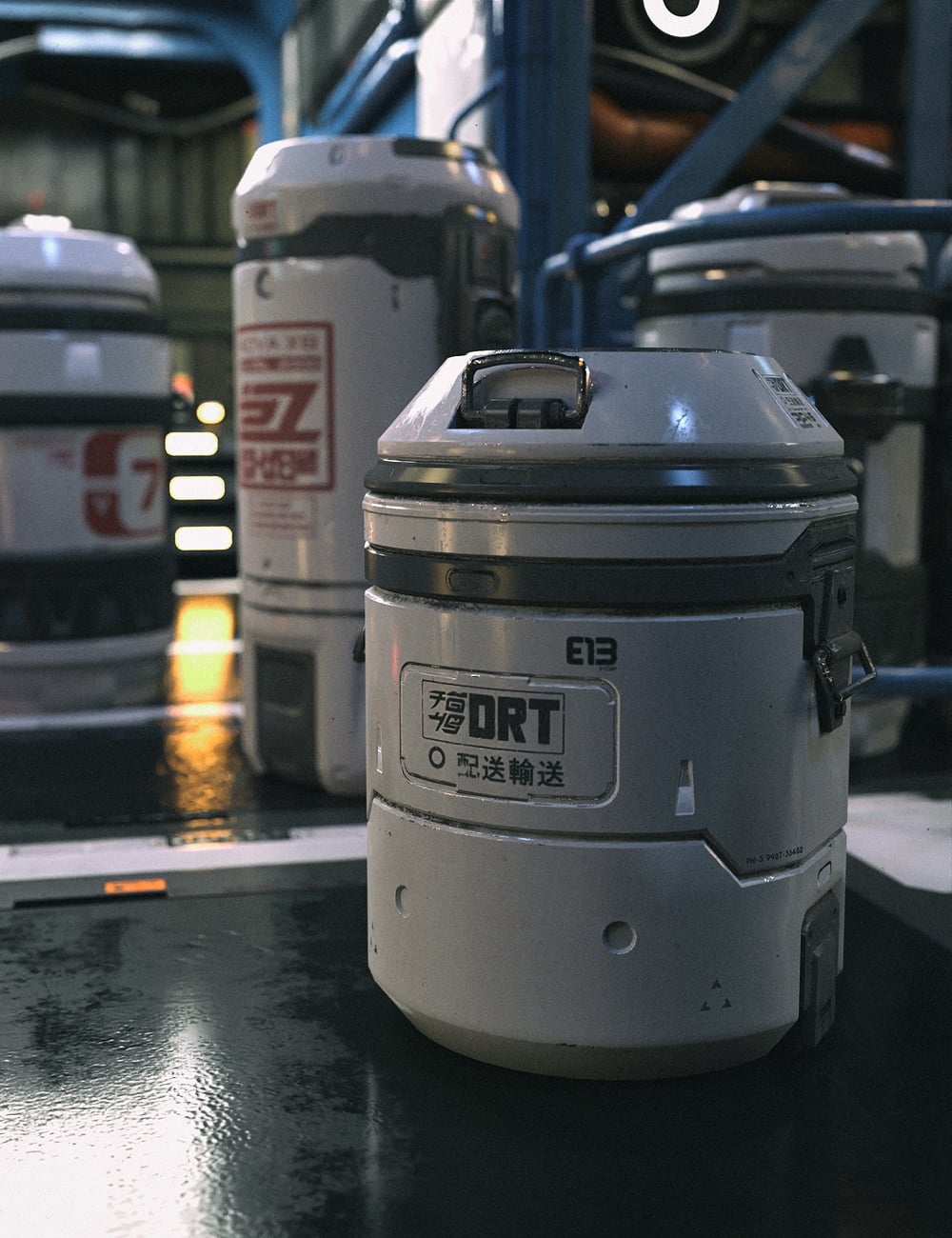 Sci-Fi Props: Barrels | Daz 3D