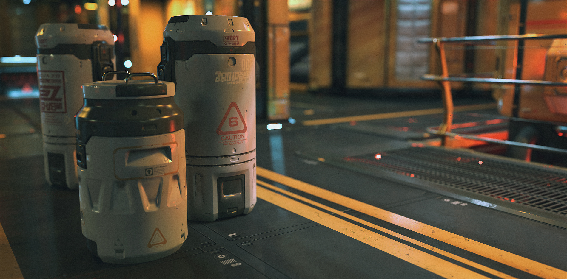 Sci-Fi Props: Crates And Containers Bundle | Daz 3D
