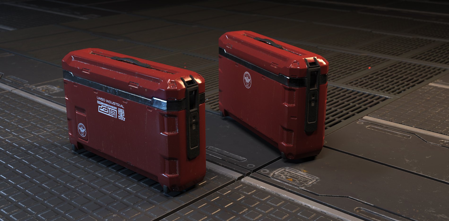 Sci-Fi Props: Crates And Containers Bundle | Daz 3D