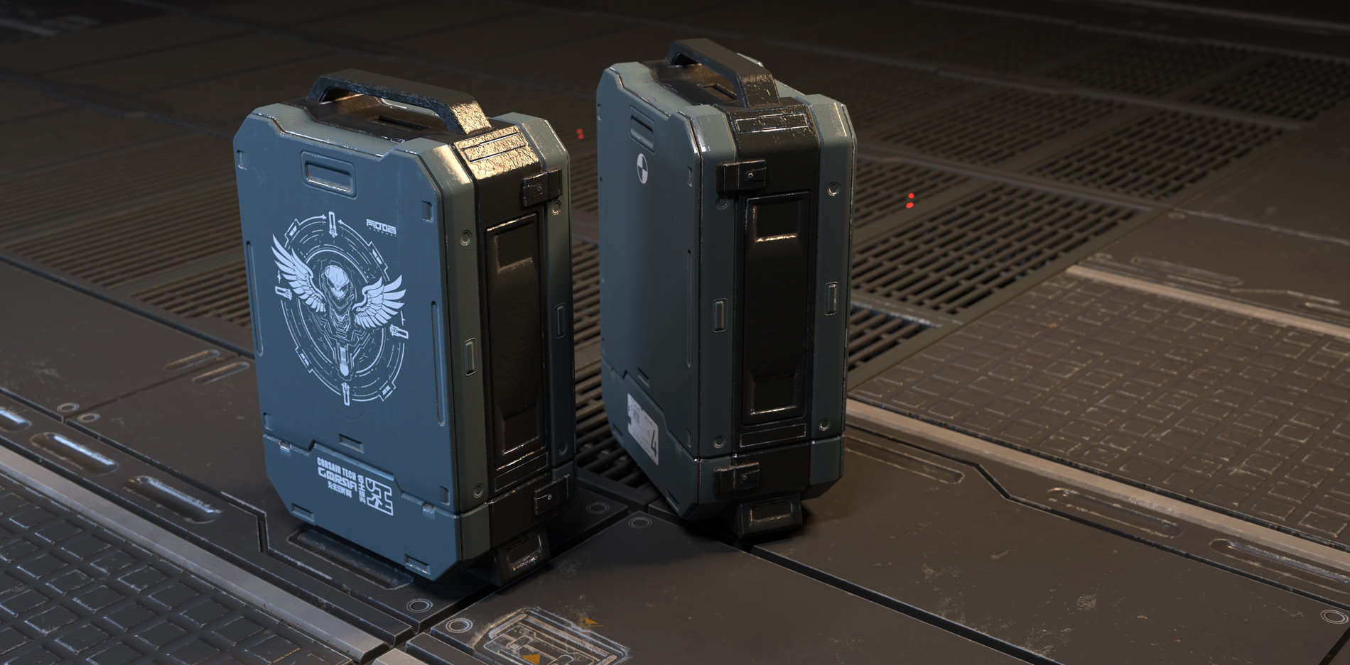 Sci-Fi Props: Crates And Containers Bundle | Daz 3D