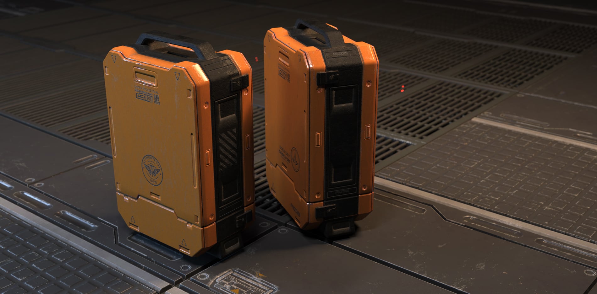 Sci-Fi Props: Crates And Containers Bundle | Daz 3D