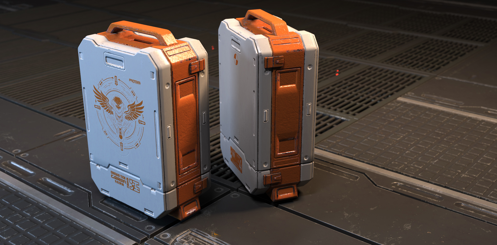 Sci-Fi Props: Crates And Containers Bundle | Daz 3D