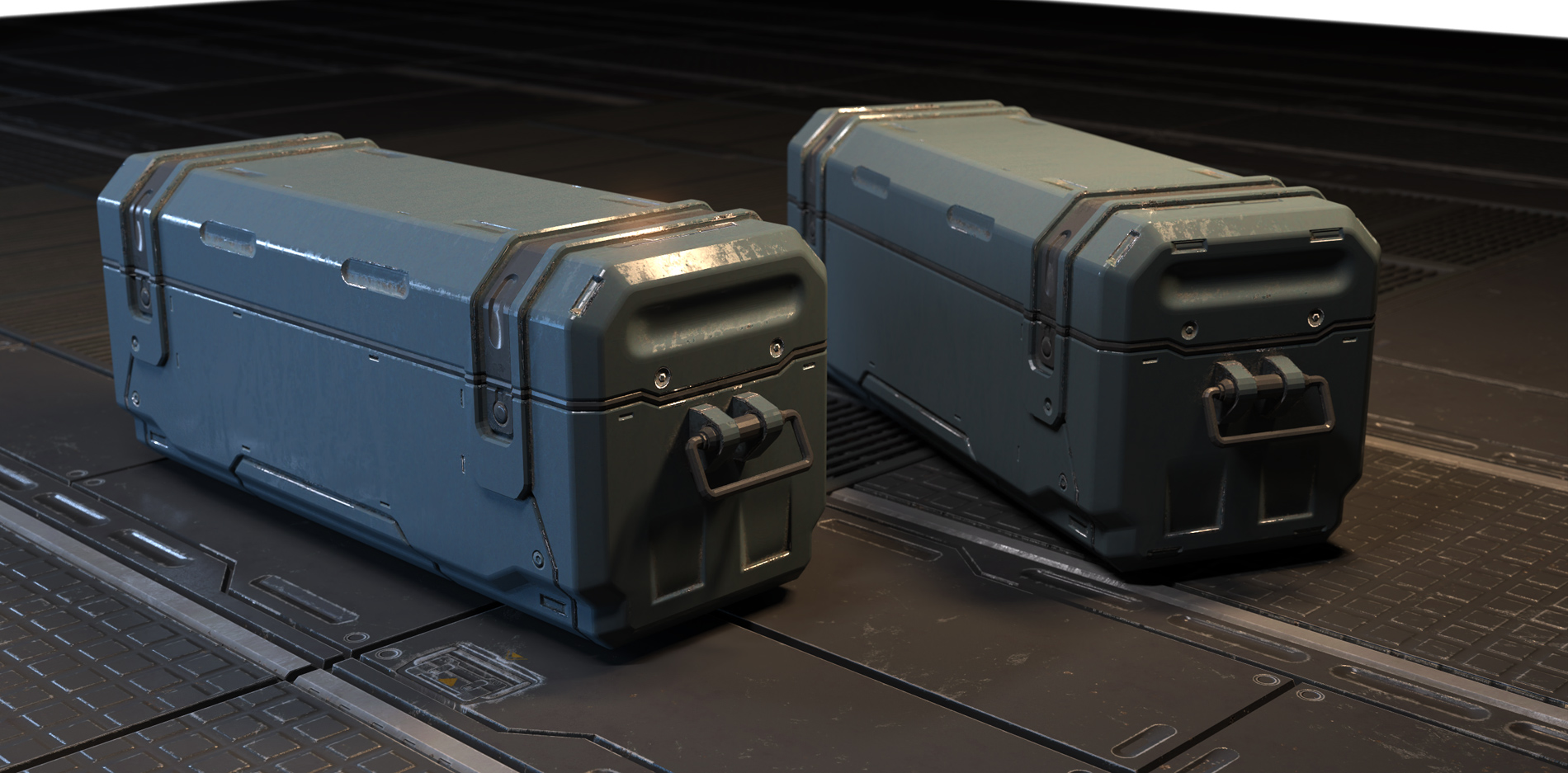 Sci-Fi Props: Crates And Containers Bundle | Daz 3D