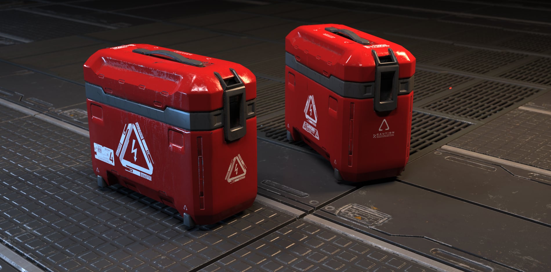 Sci-Fi Props: Crates And Containers Bundle | Daz 3D