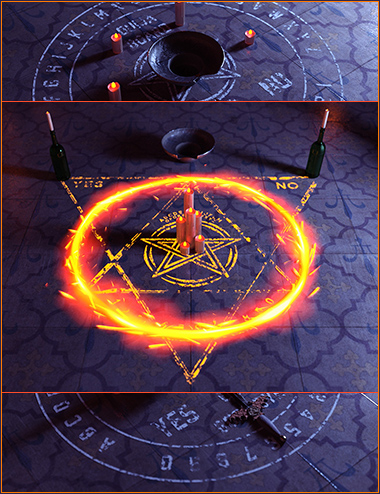 Chalk It Up! Summoning Shenanigans | Daz 3D