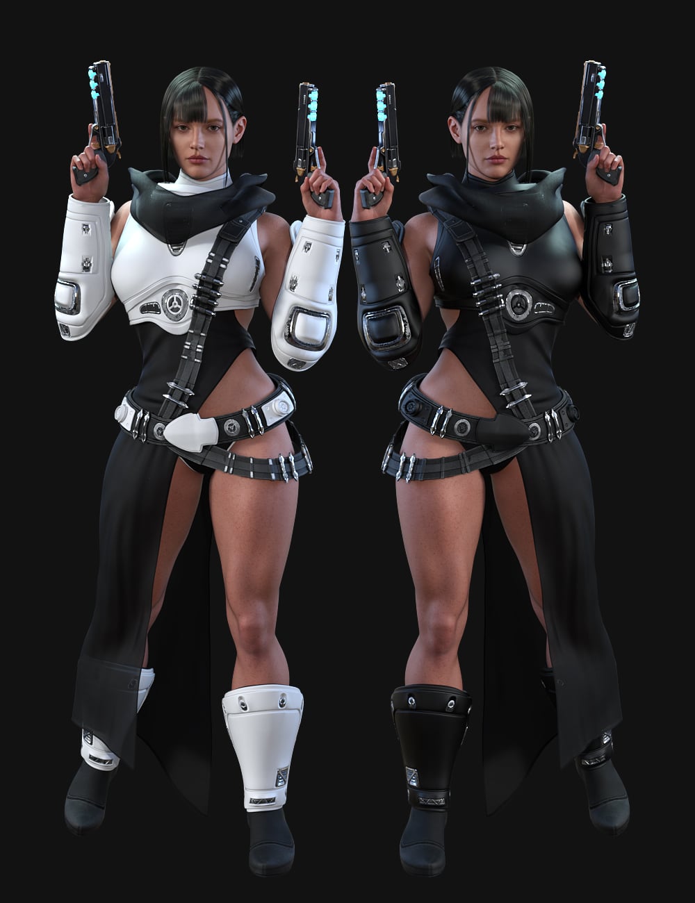 Brenn Sci Fi Bundle for Genesis 9 and 8.1 Females | Daz 3D