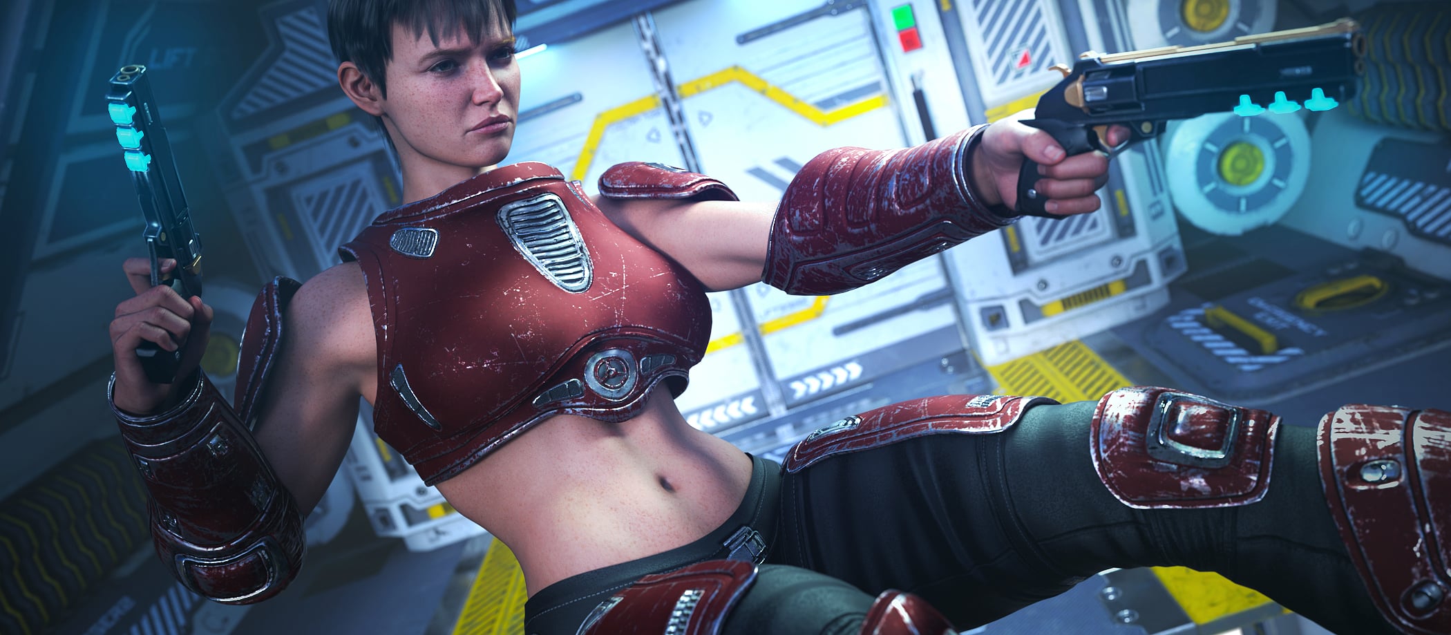 Brenn Sci Fi Bundle for Genesis 9 and 8.1 Females | Daz 3D