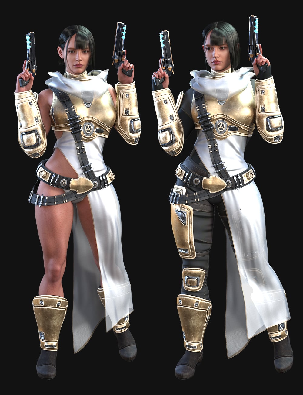 Brenn Sci Fi Bundle for Genesis 9 and 8.1 Females | Daz 3D