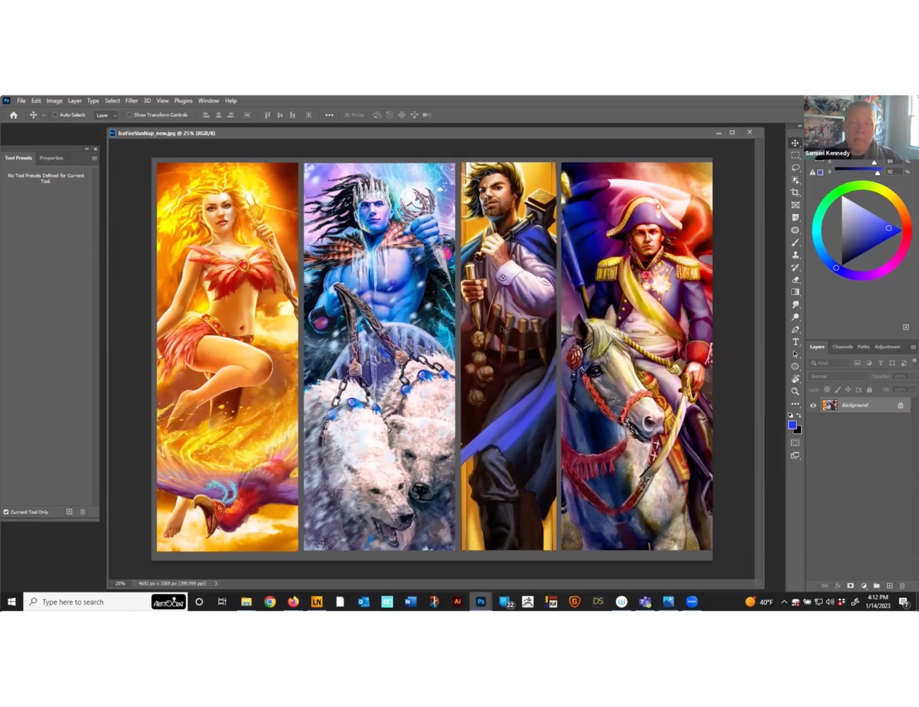 How to be a Professional Illustrator using DAZ Studio and Photoshop ...