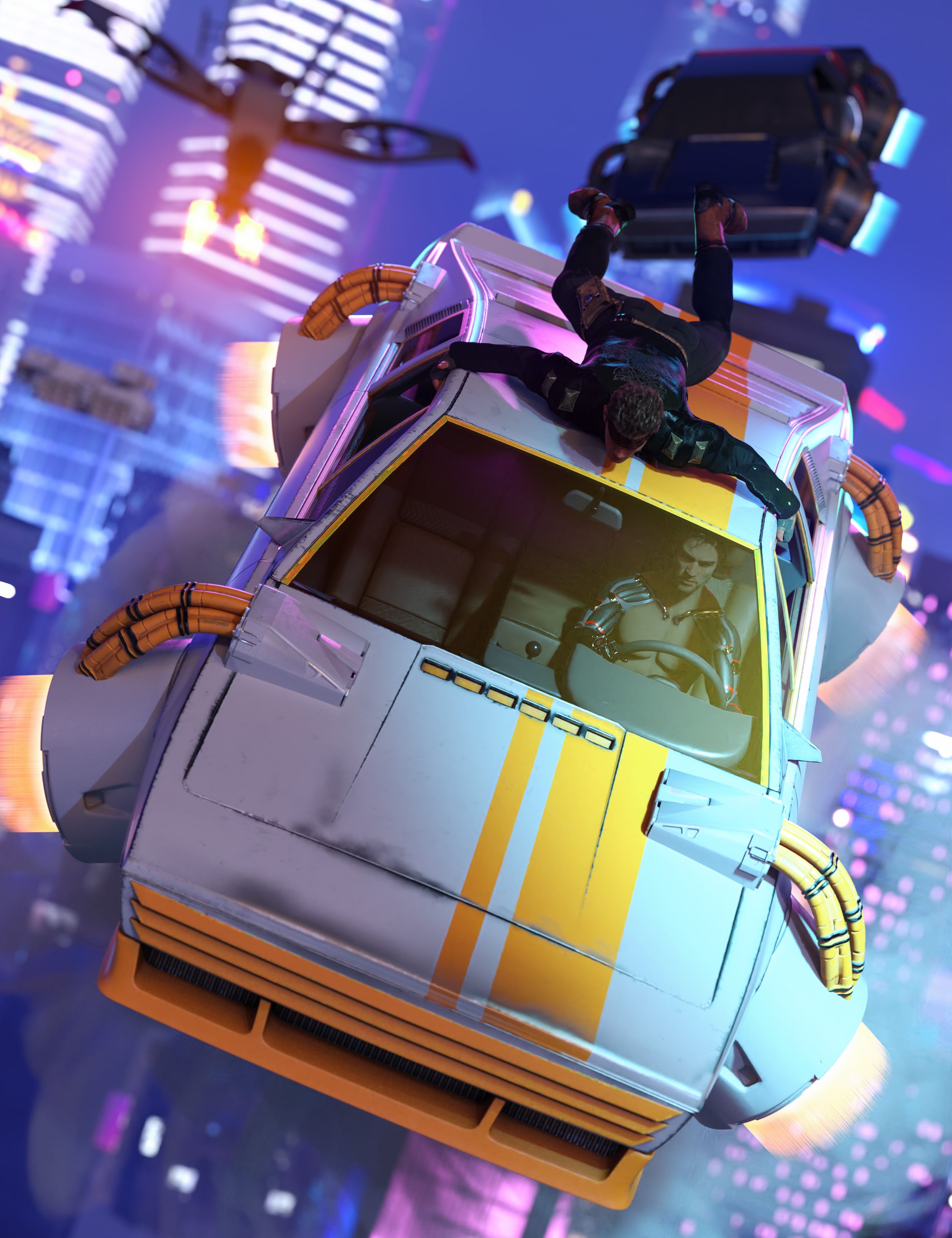 BW JetRunner Car | Daz 3D