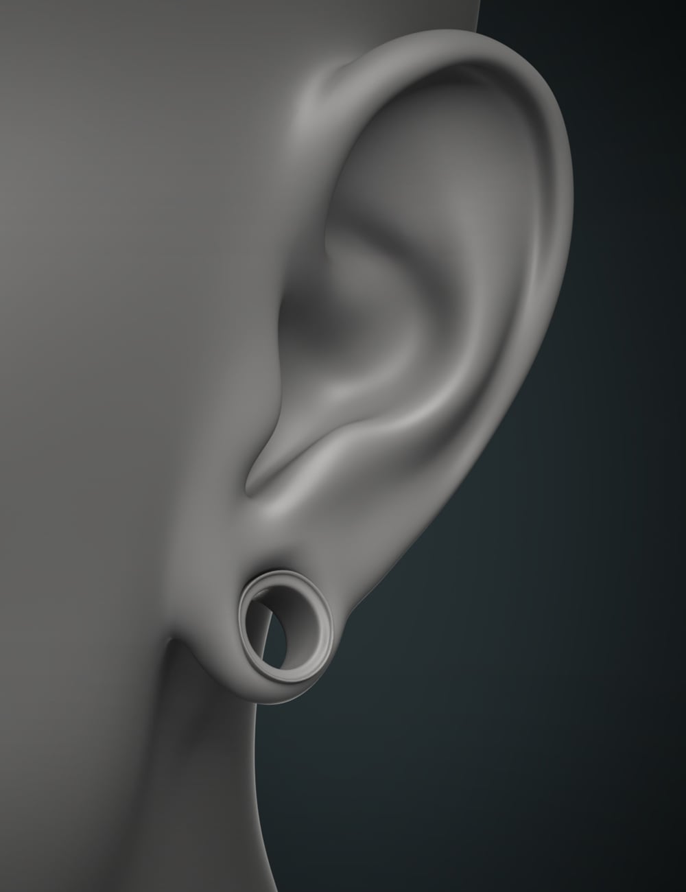 CGI Gauged Ears for Genesis 9 | Daz 3D