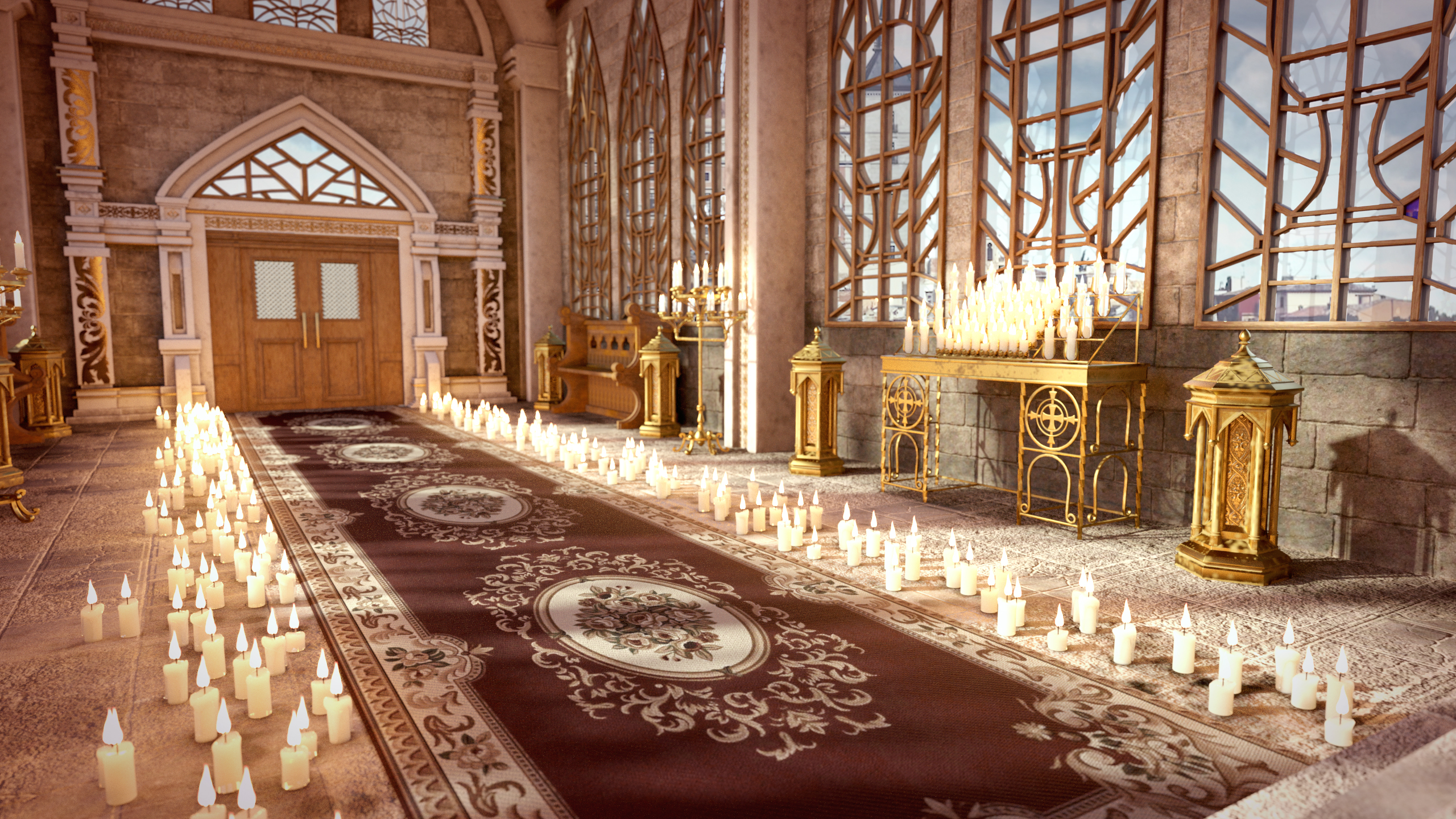 Magic Holy Temple | Daz 3D