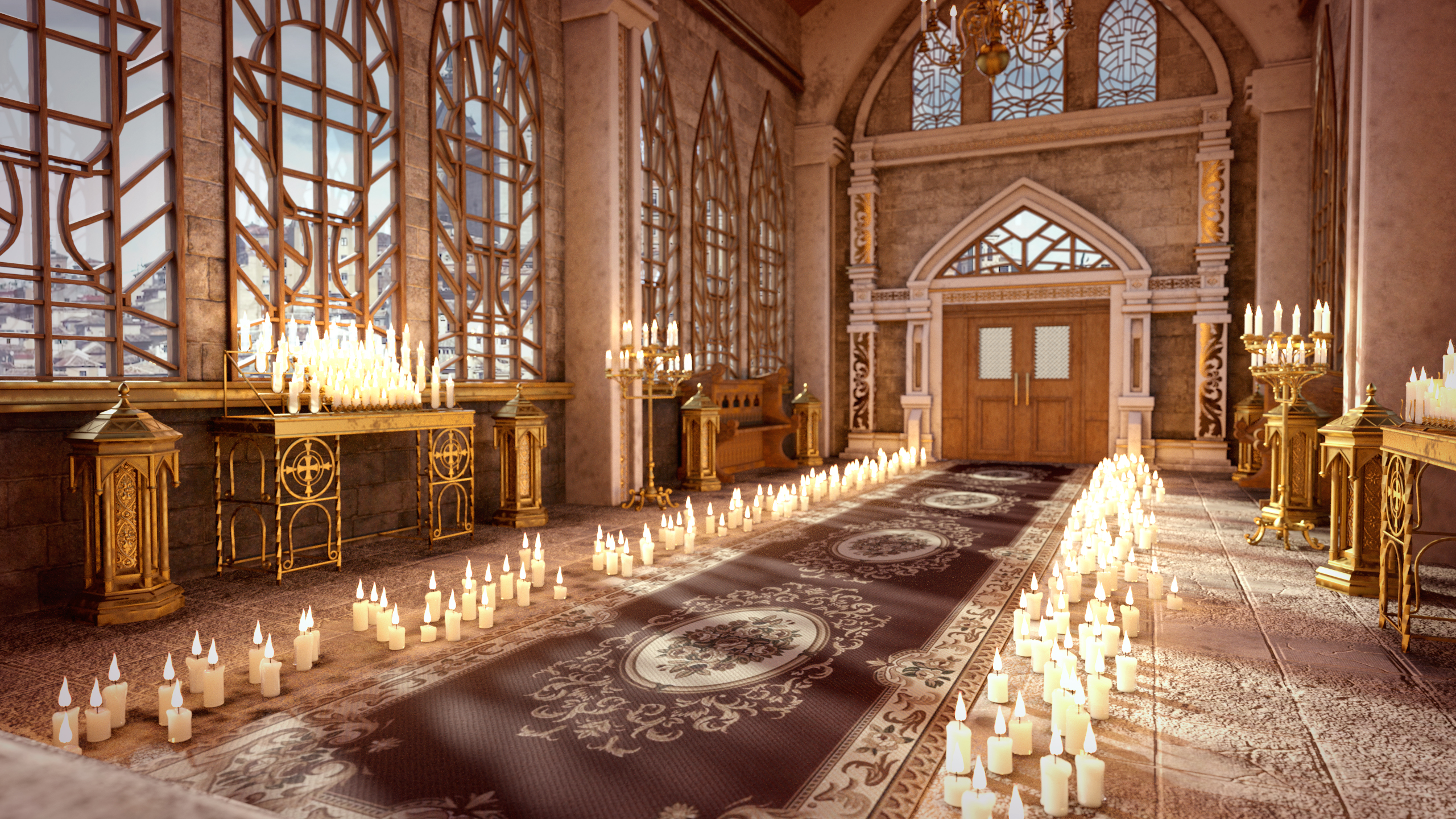Magic Holy Temple | Daz 3D