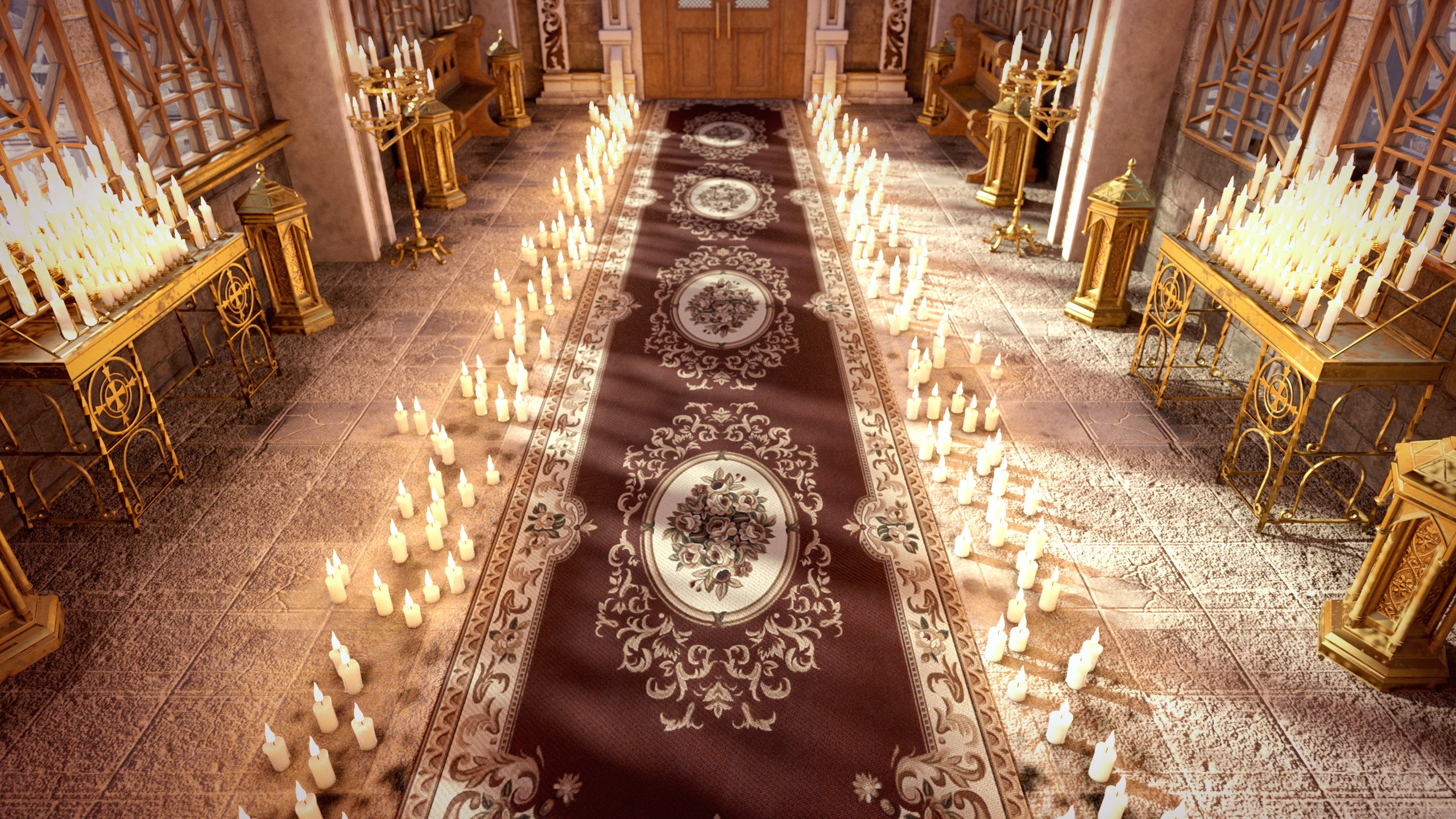 Magic Holy Temple | Daz 3D