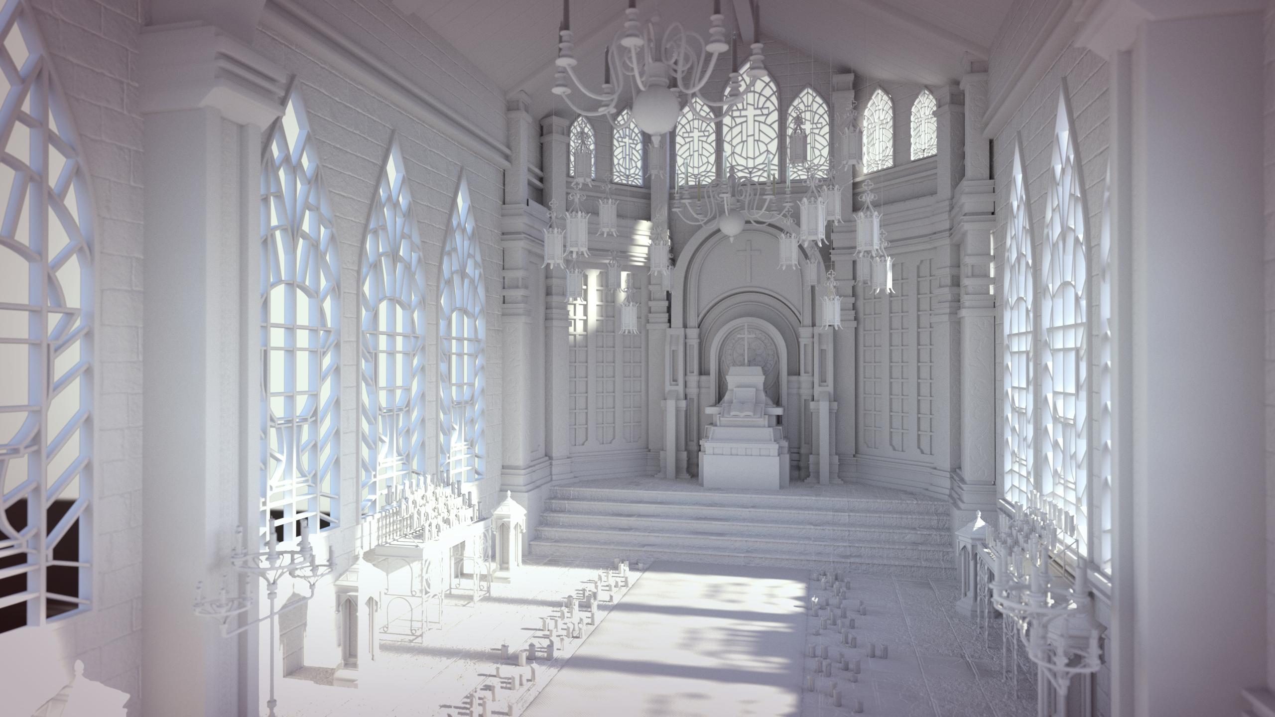 Magic Holy Temple | Daz 3D