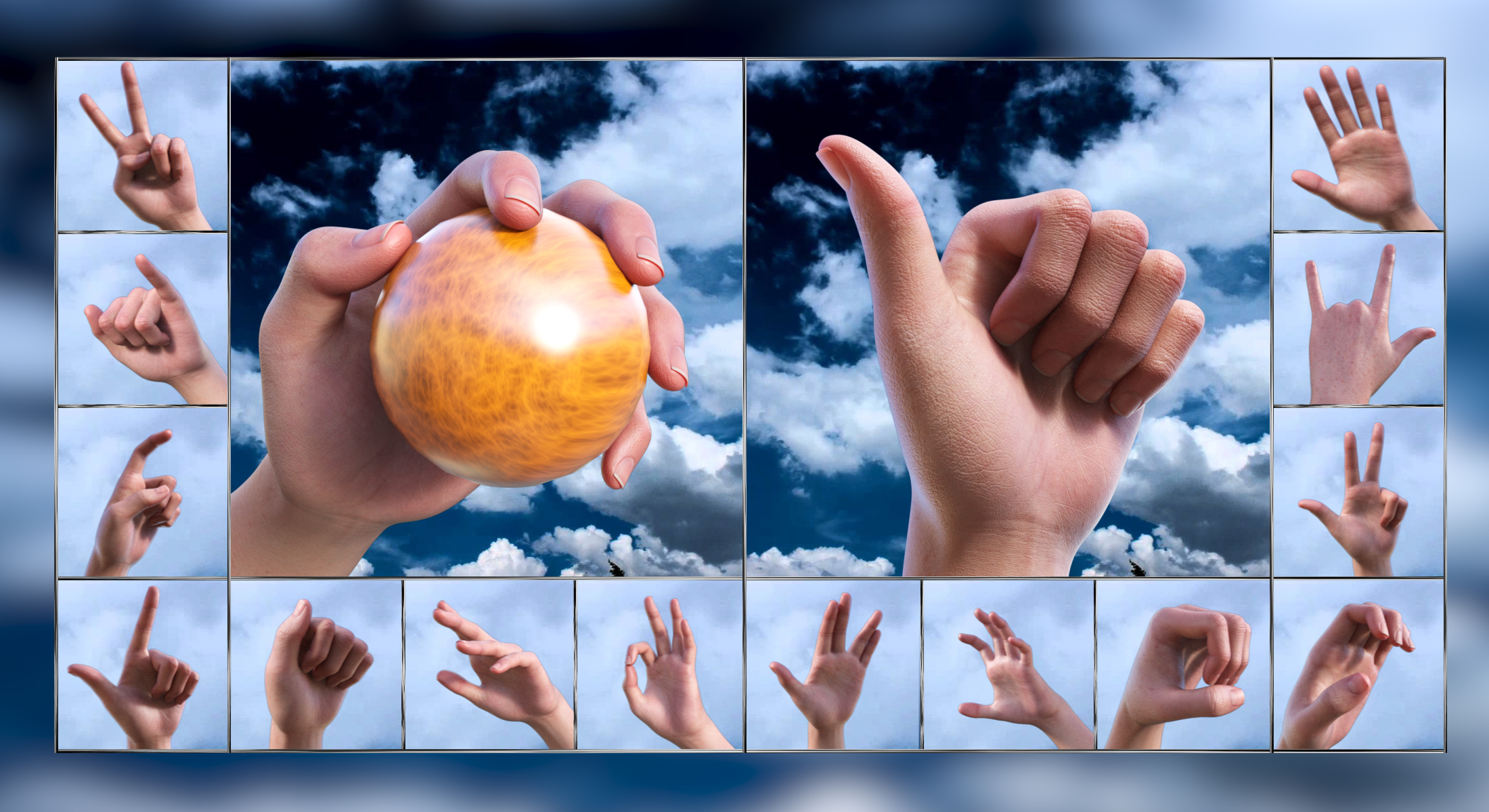 JW All Hands Collection Poses for Genesis 9 | Daz 3D