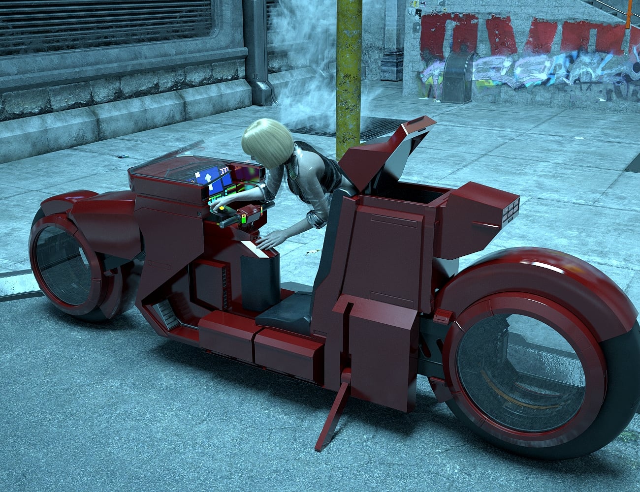 EM-Bike 01 | Daz 3D
