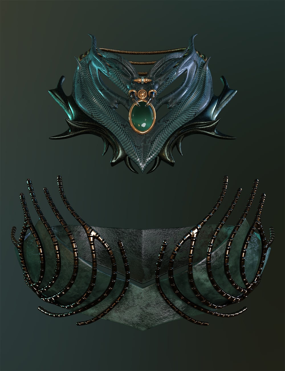 dForce Gorgon Set Texture Expansion | Daz 3D
