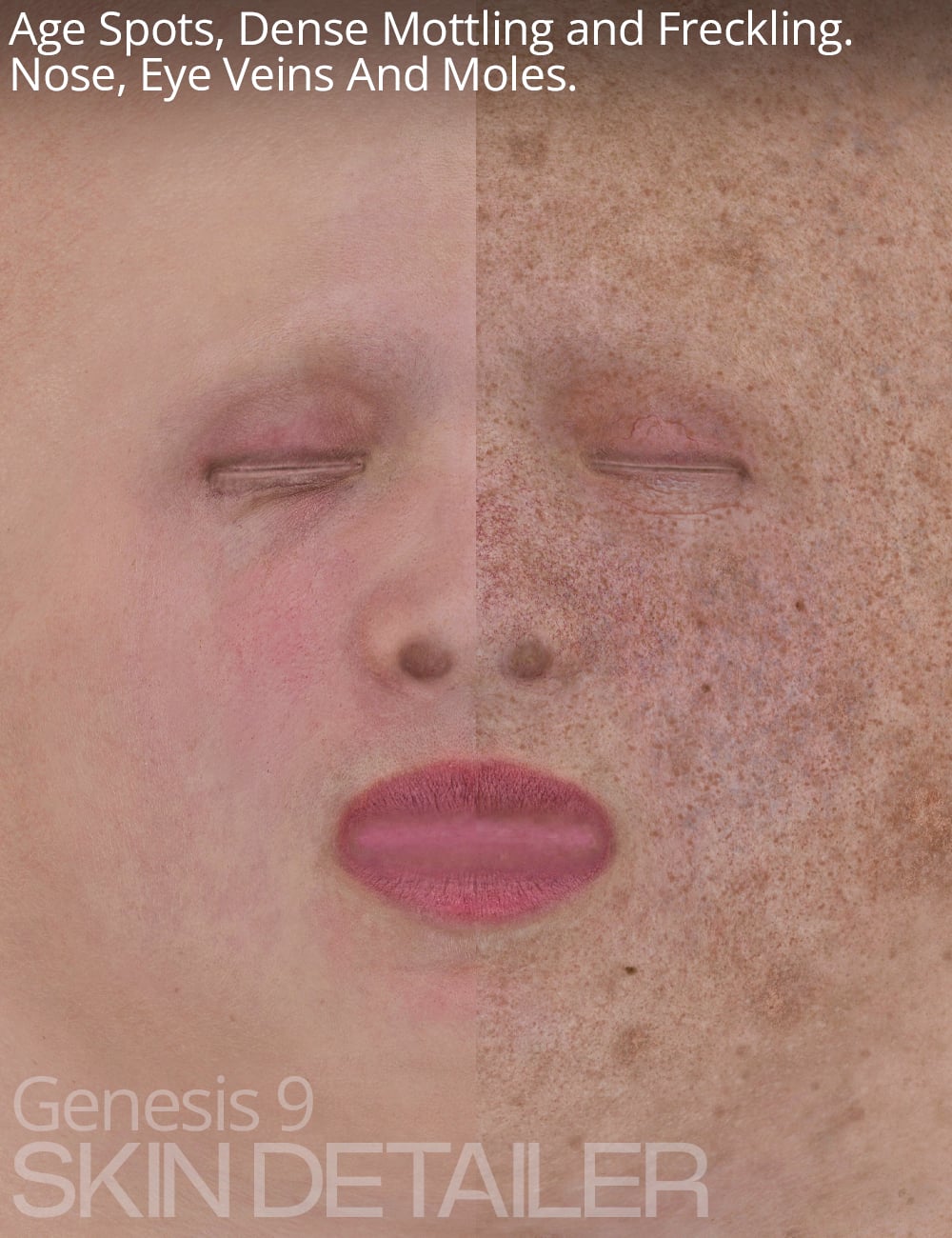 Skin Detailer For Genesis 9 Merchant Resource | Daz 3D