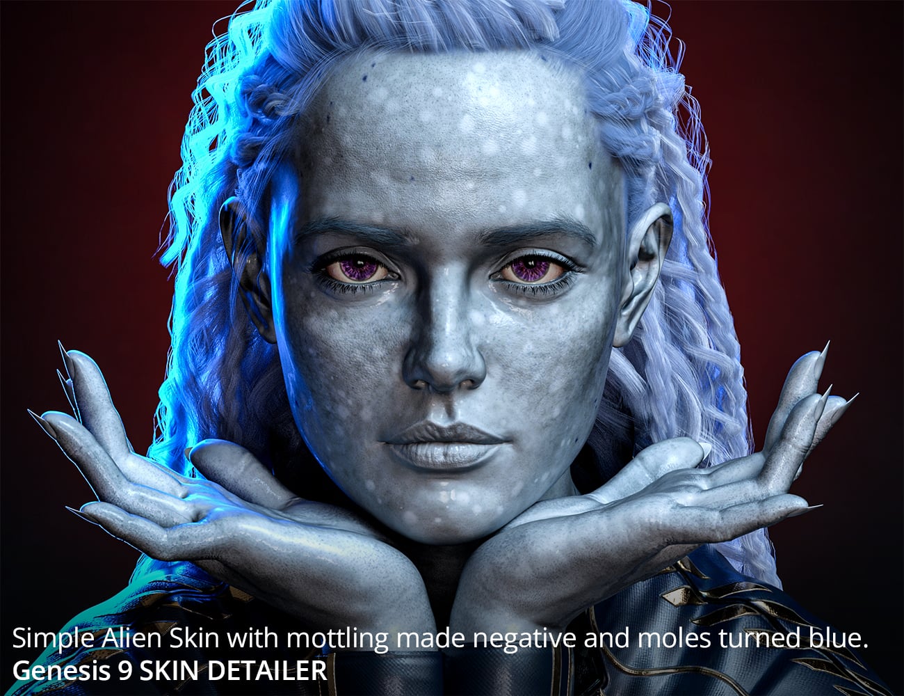 Skin Detailer For Genesis 9 Merchant Resource | Daz 3D