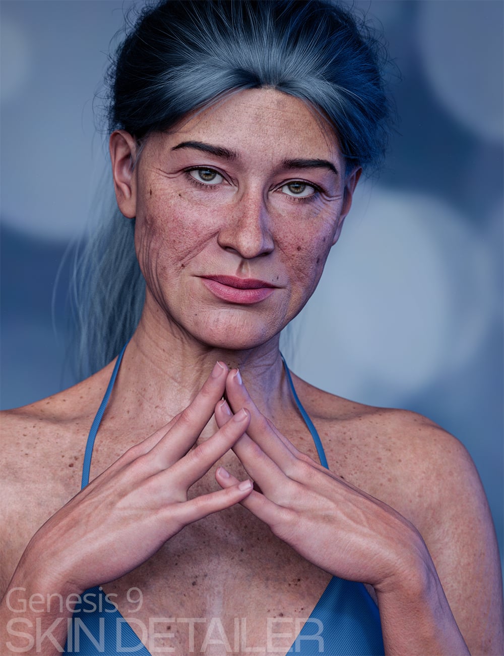 Skin Detailer For Genesis 9 Merchant Resource | Daz 3D