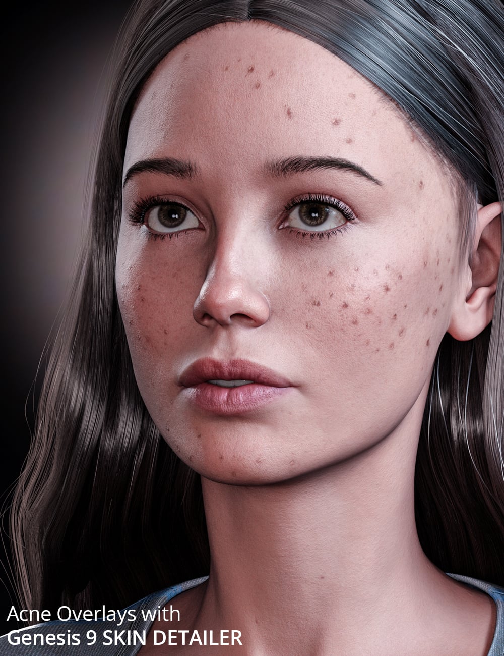 Skin Detailer For Genesis 9 Merchant Resource | Daz 3D