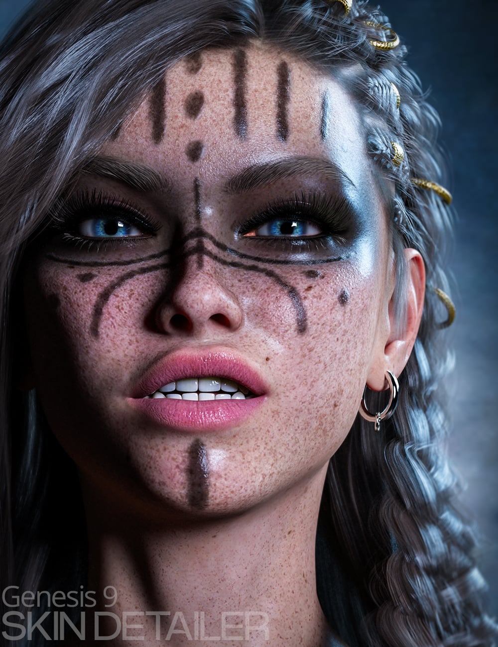 Skin Detailer For Genesis 9 Merchant Resource | Daz 3D