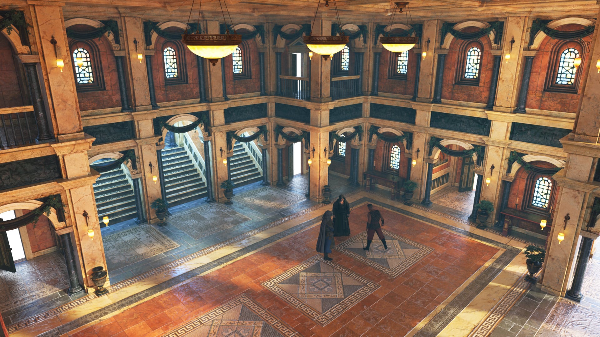 Borgia's Opulent Hall 4K Iray Addon | Daz 3D