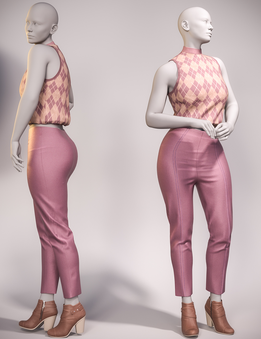 dforce Summer Casual Style Texture Add-On | Daz 3D