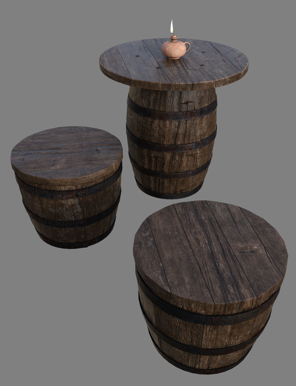 English Village Pub Props 1 | Daz 3D