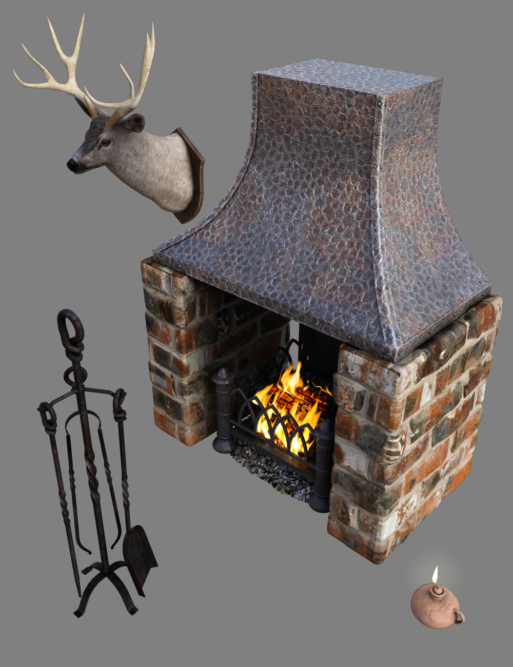 English Village Pub Props 1 | Daz 3D