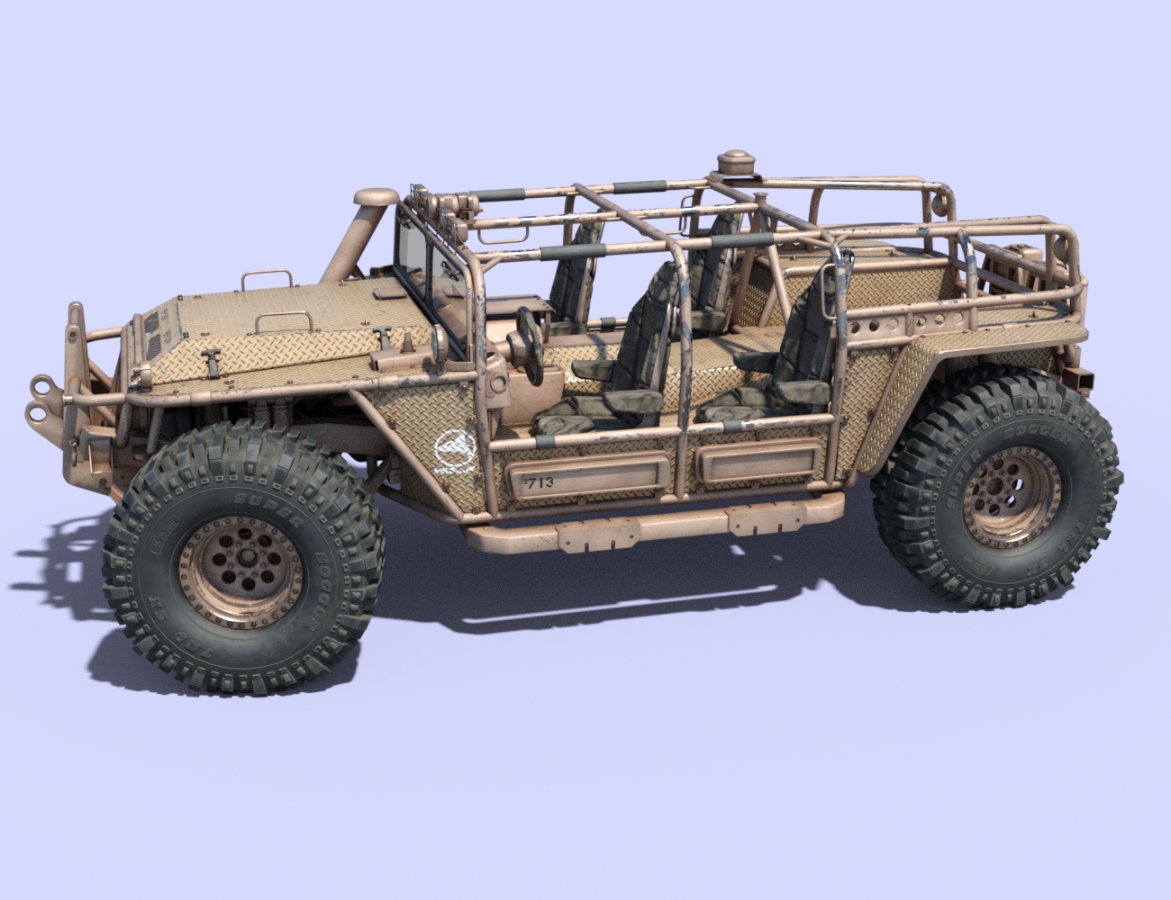 Warthog Prototype A2 | Daz 3D