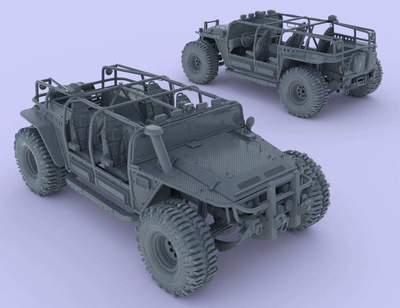 Warthog Prototype A2 | Daz 3D