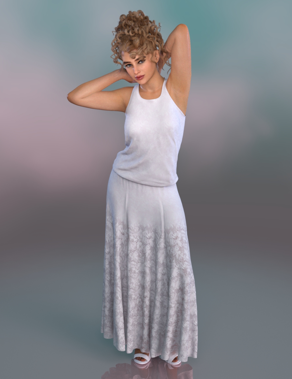 dForce Isadora Dress for Genesis 9 | Daz 3D