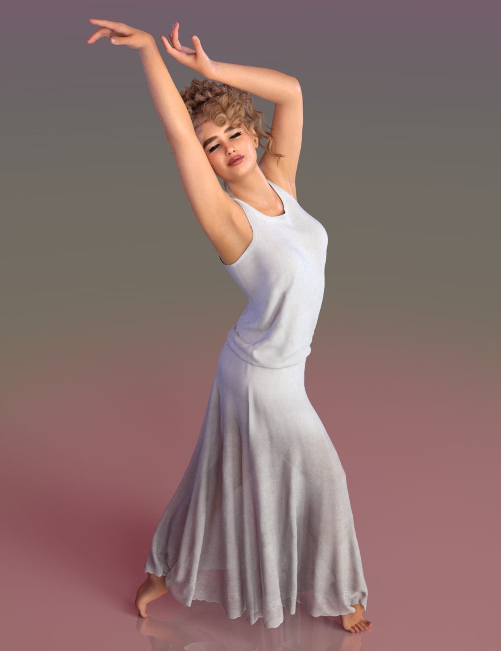 dForce Isadora Dress for Genesis 9 | Daz 3D