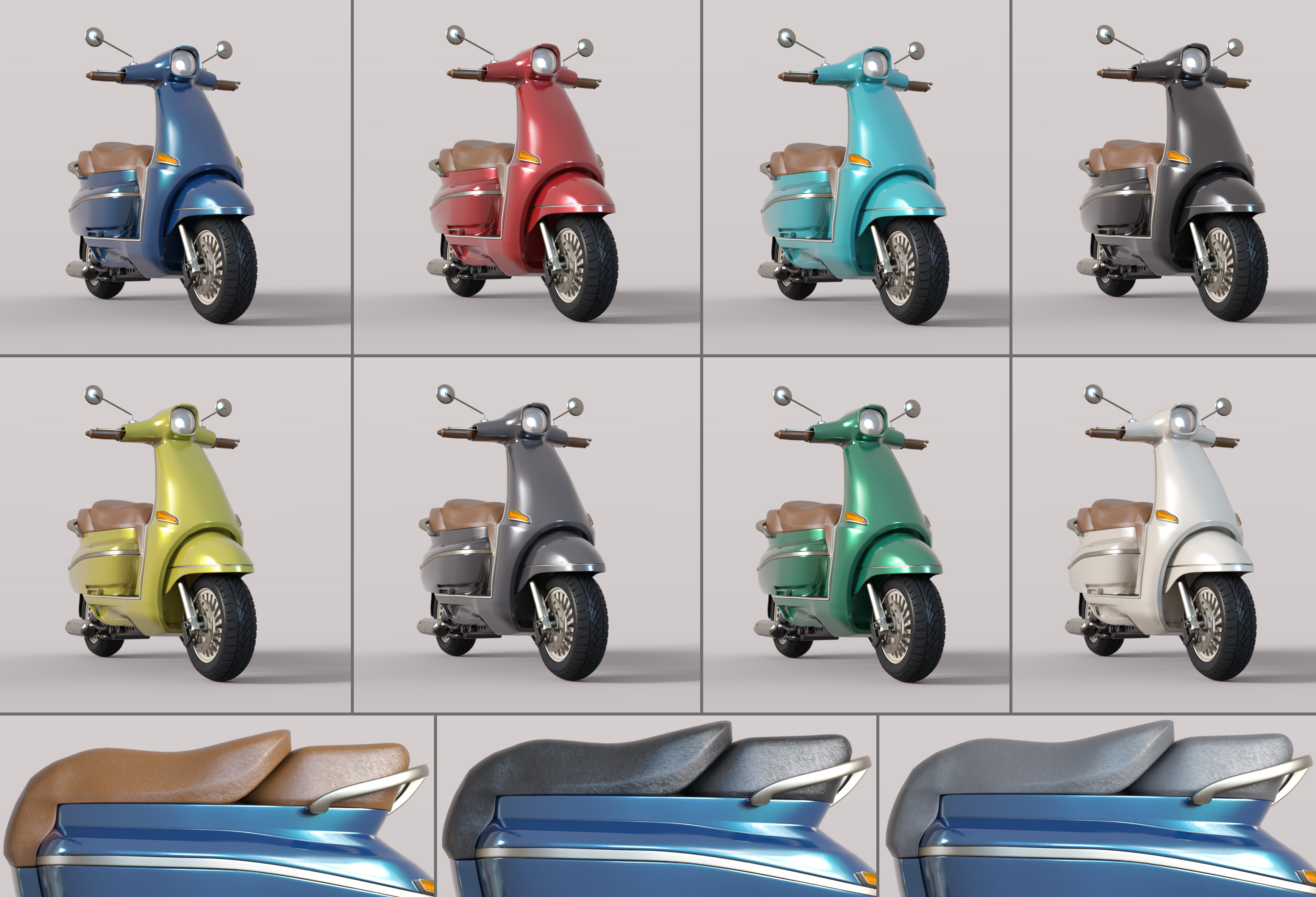 Z Fancy Scooter | Daz 3D