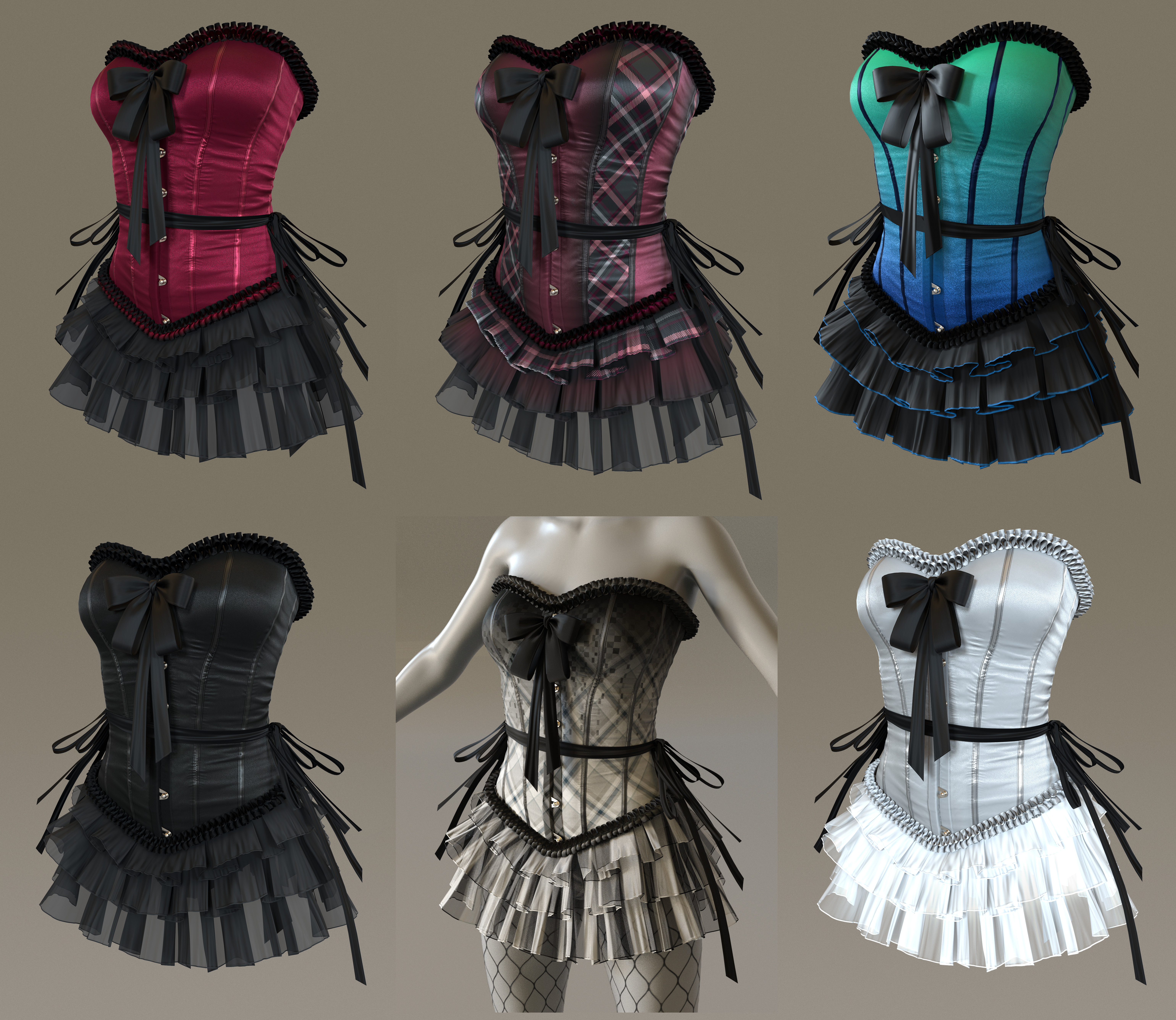 JF Idol Outfit with dForce for Genesis 9, 8.1, and 8 Females | Daz 3D