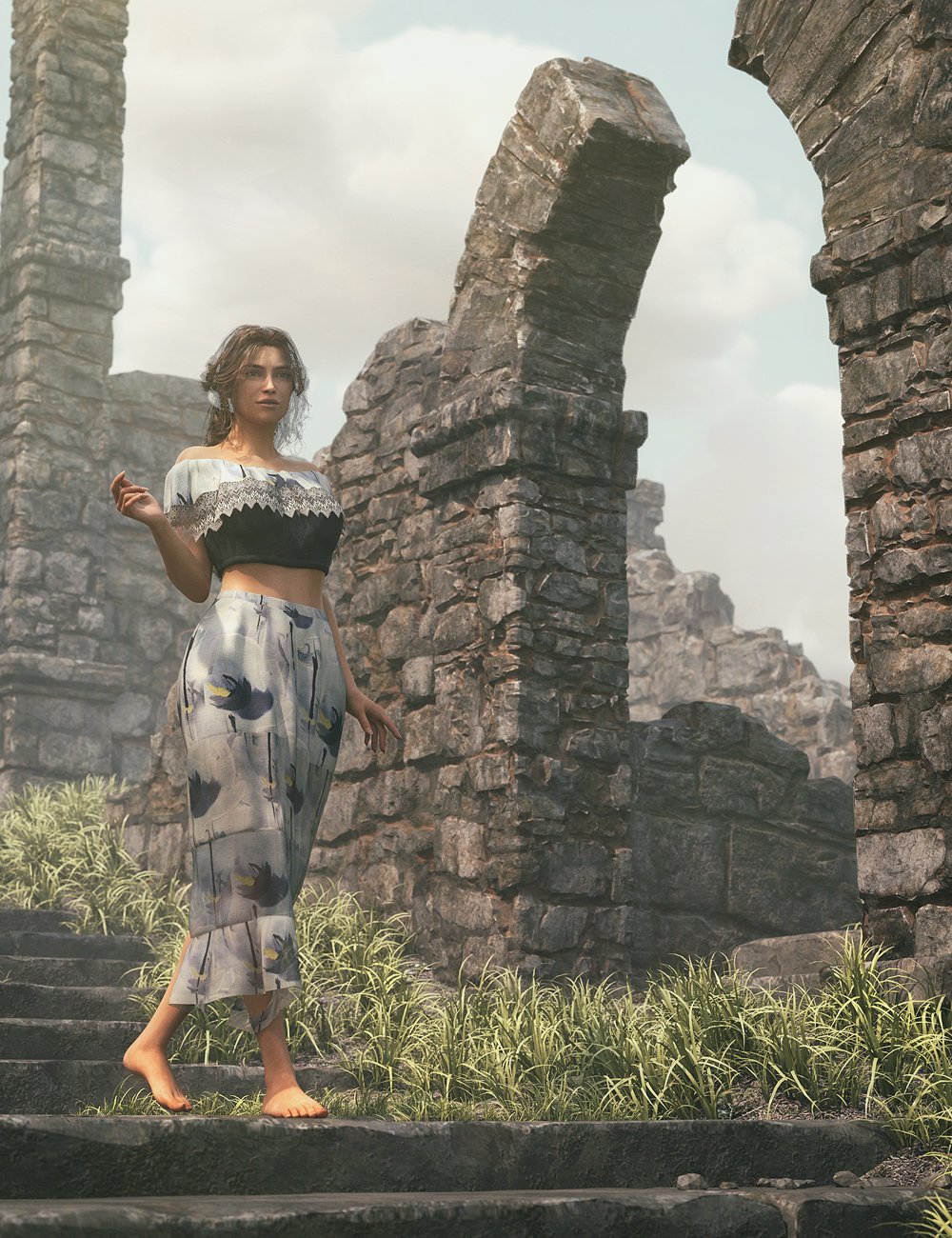 The Ruins Of Emerald Hill | Daz 3D