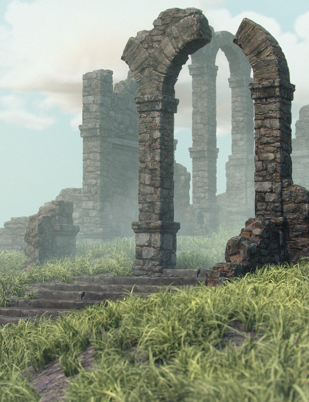 The Ruins Of Emerald Hill | Daz 3D