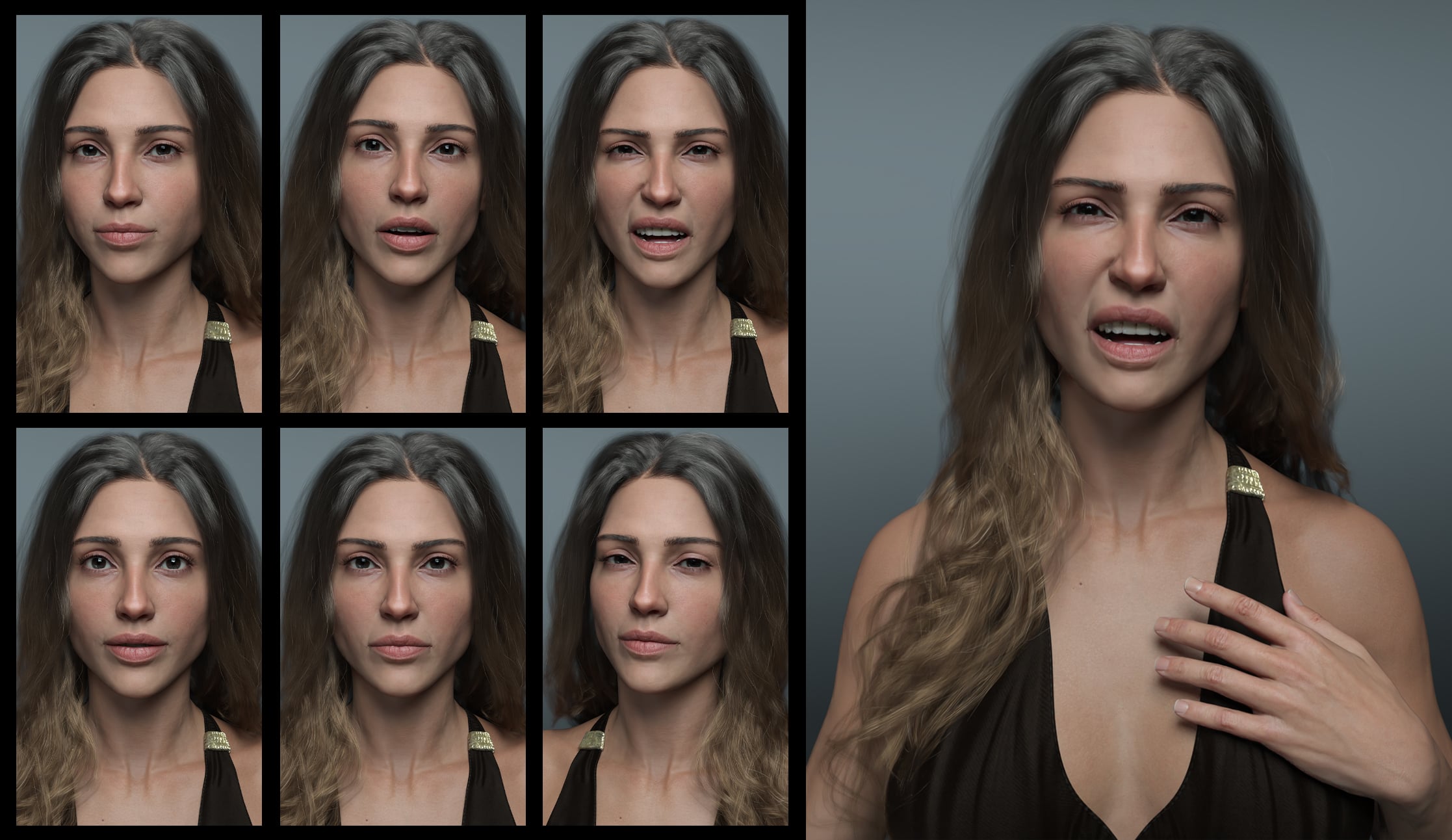 The Expression Collection for Olympia 9 | Daz 3D