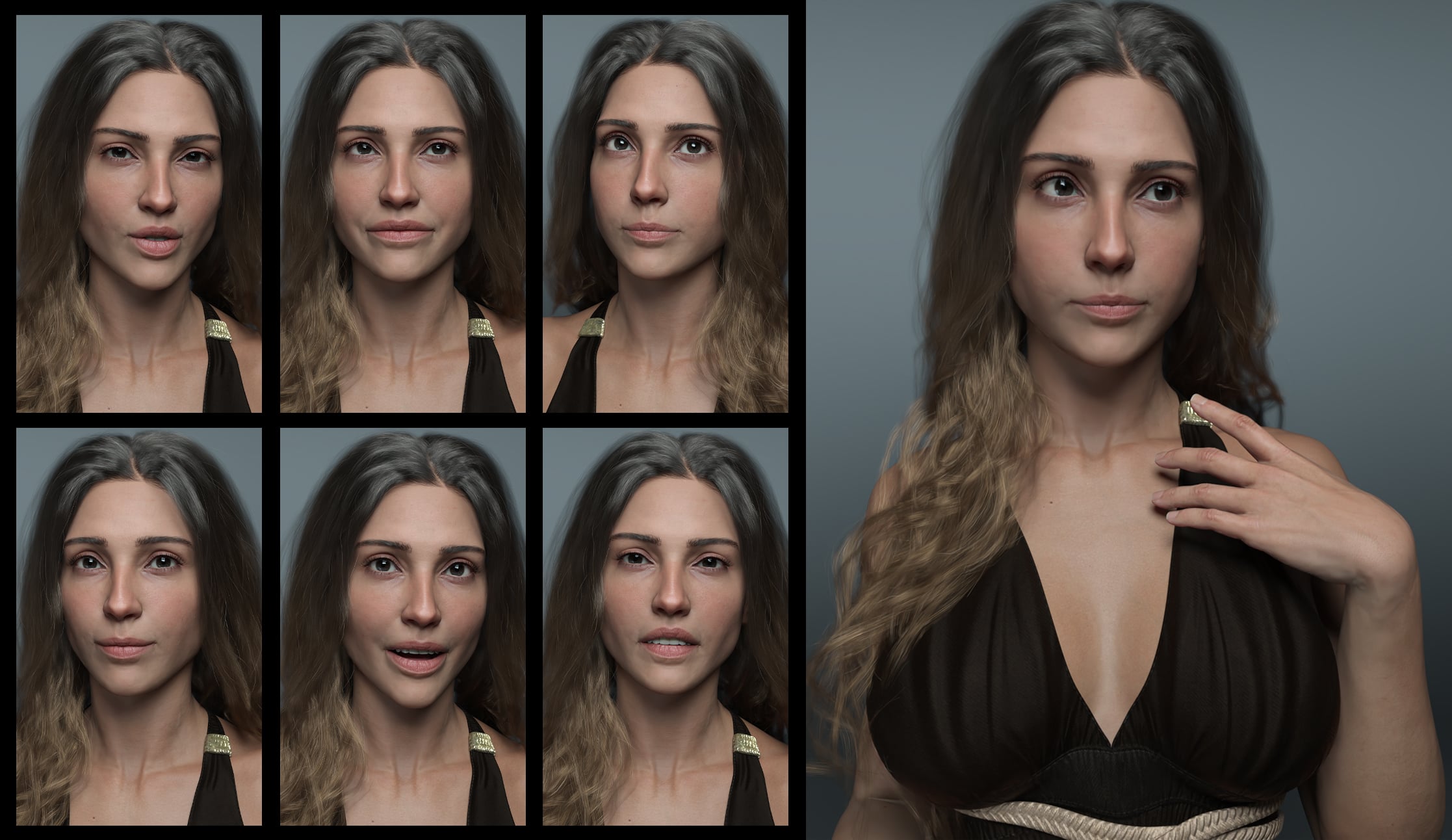 The Expression Collection for Olympia 9 | Daz 3D