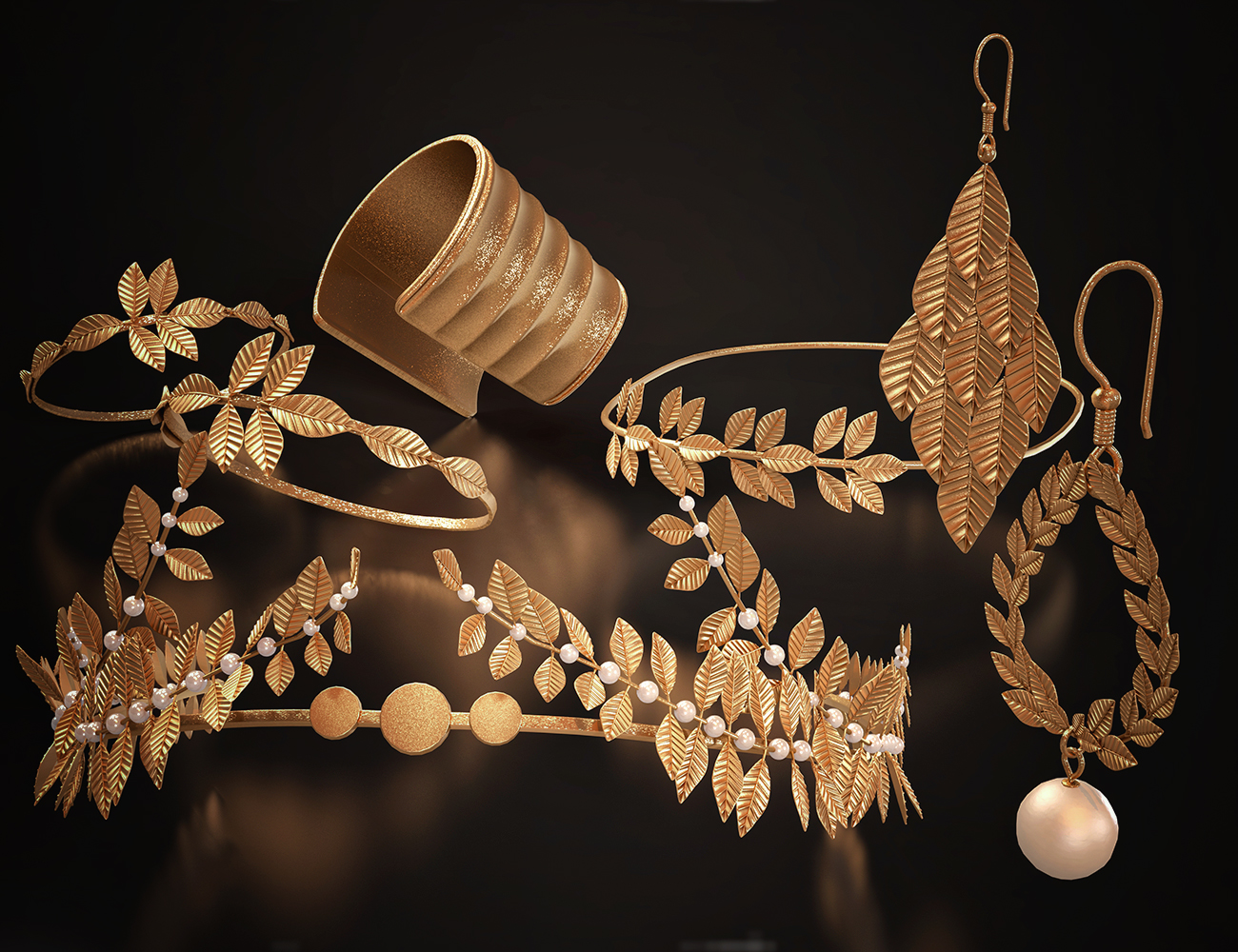 TF Olympia Jewelry Set for Genesis 9 | Daz 3D
